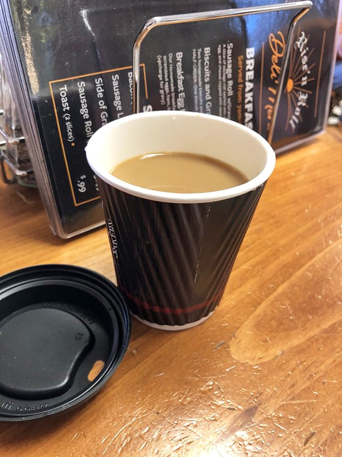 Coffee: not the star of the show, but the perfect supporting actor in this symphony of sweetness. The unsung hero of bakery visits everywhere.