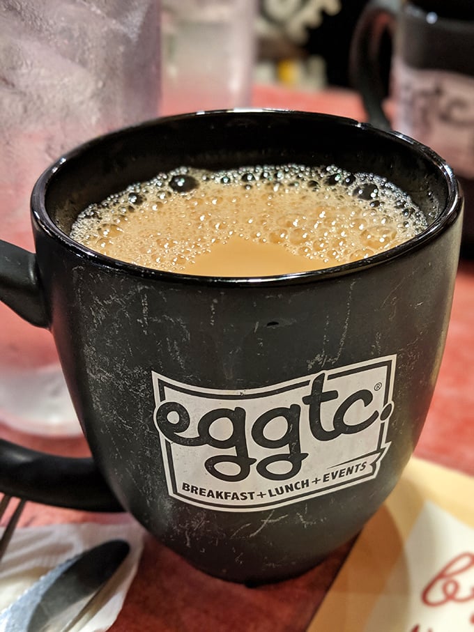 The coffee mug says it all&mdash;this isn't just a caffeine delivery system, it's the opening act to a breakfast performance you won't forget.