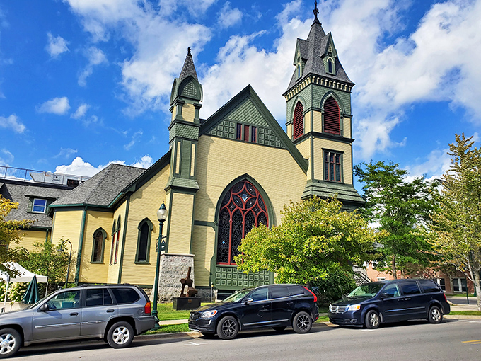 This historic church-turned-arts-center proves that Petoskey values both tradition and creativity. Those stained glass windows have witnessed a century of changing artistic tastes.