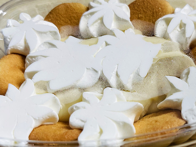 Banana pudding that your grandmother would approve of. Those vanilla wafers have found their true calling as the supporting cast to creamy perfection.