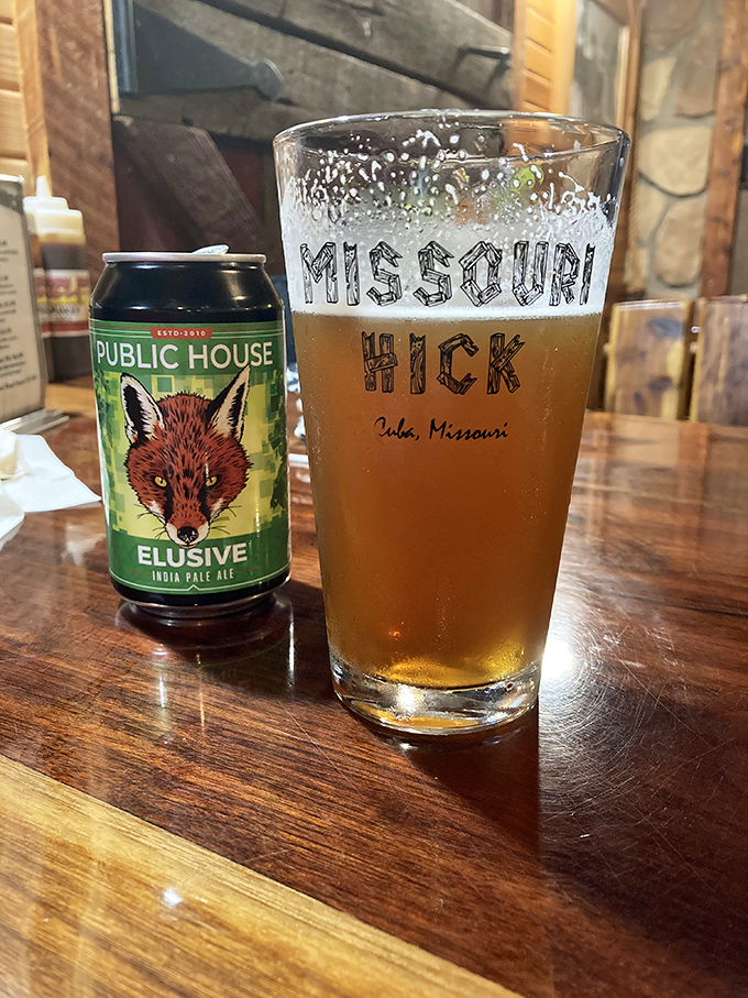 Nothing complements smoky barbecue like a cold craft beer in a branded glass—a marriage made in heartland heaven.