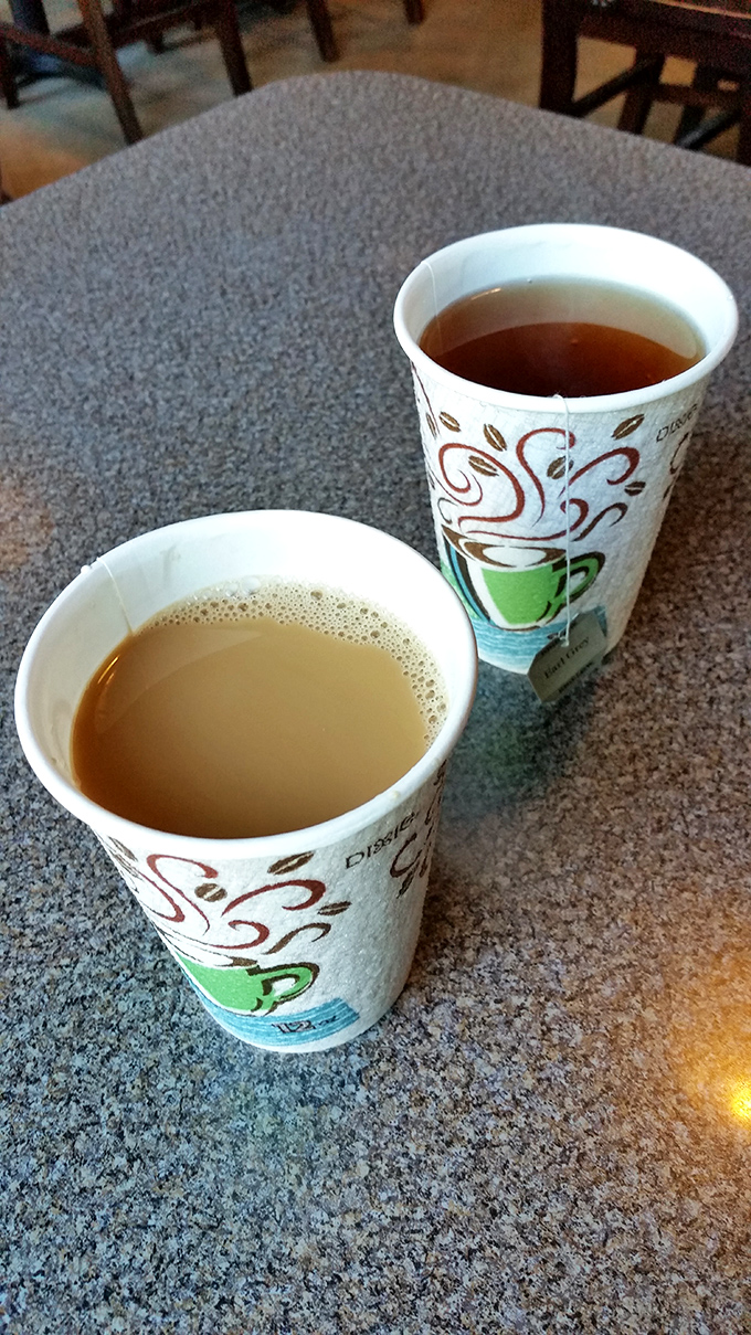 Even the coffee comes with attitude at Grouchy's, served in no-nonsense paper cups that say, "I'm here for function, not a photoshoot."