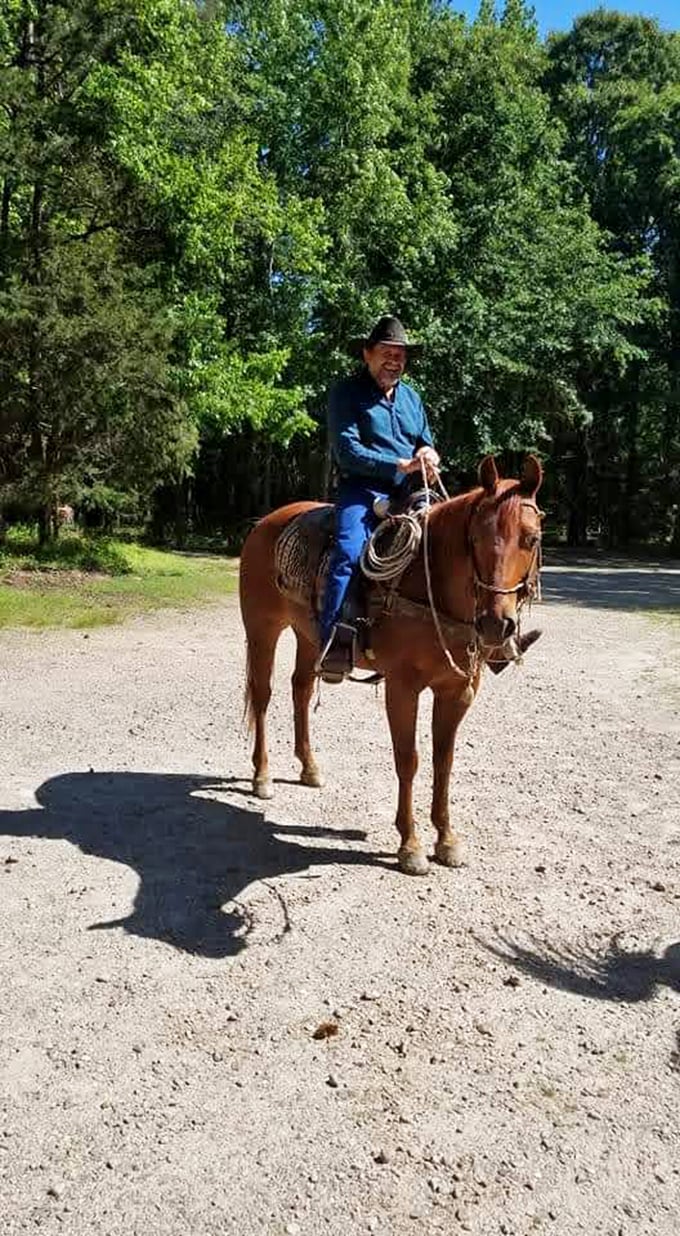 "My office has better views than yours." Horseback riding trails offer the perfect blend of adventure and serenity.