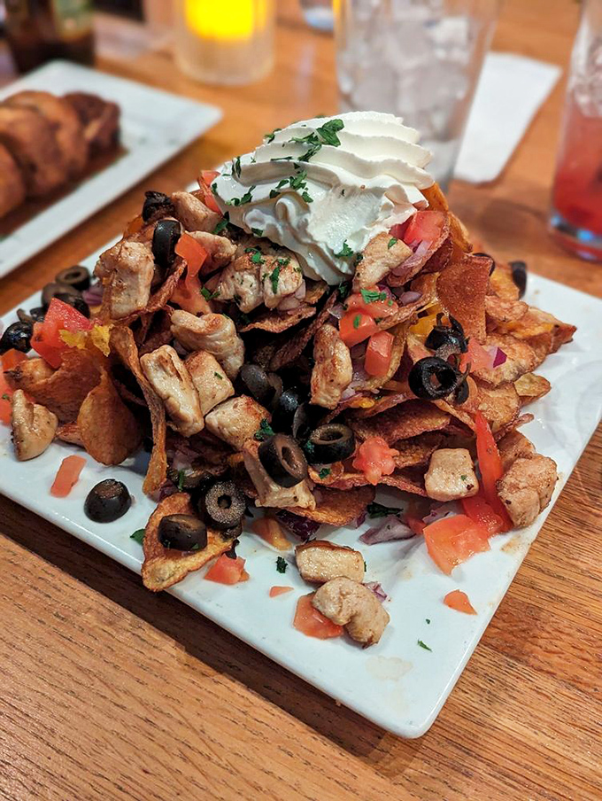 Irish nachos&mdash;where tortilla chips take the day off and potatoes step in, proving that cultural fusion is always a good idea when cheese is involved. 