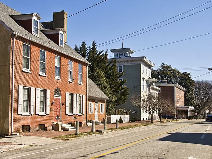 Historic homes line Main Street like a living museum where people actually get to live in the exhibits. No velvet ropes, just genuine small-town charm.