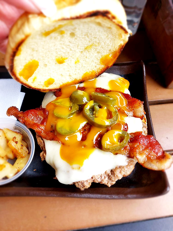 The All-American burger doesn't need fancy tricks&mdash;just quality ingredients playing their roles perfectly, like the original cast of Cheers.