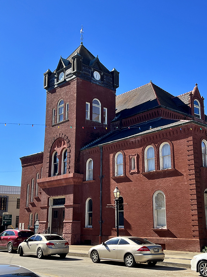 The magnificent red brick courthouse commands attention downtown, its clock tower reminding visitors that Natchitoches time moves at its own deliberate pace.