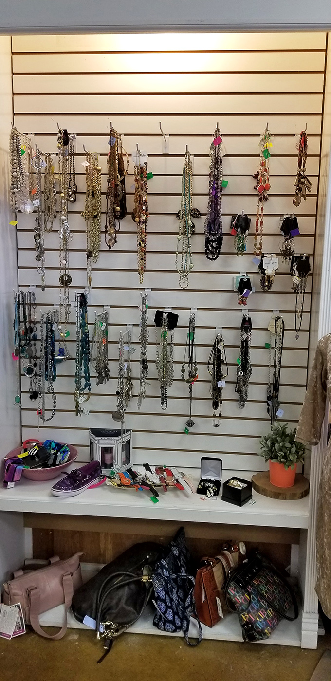 A jewelry collection that rivals your grandmother's treasured box. One person's cast-offs become another's statement pieces at bargain prices.