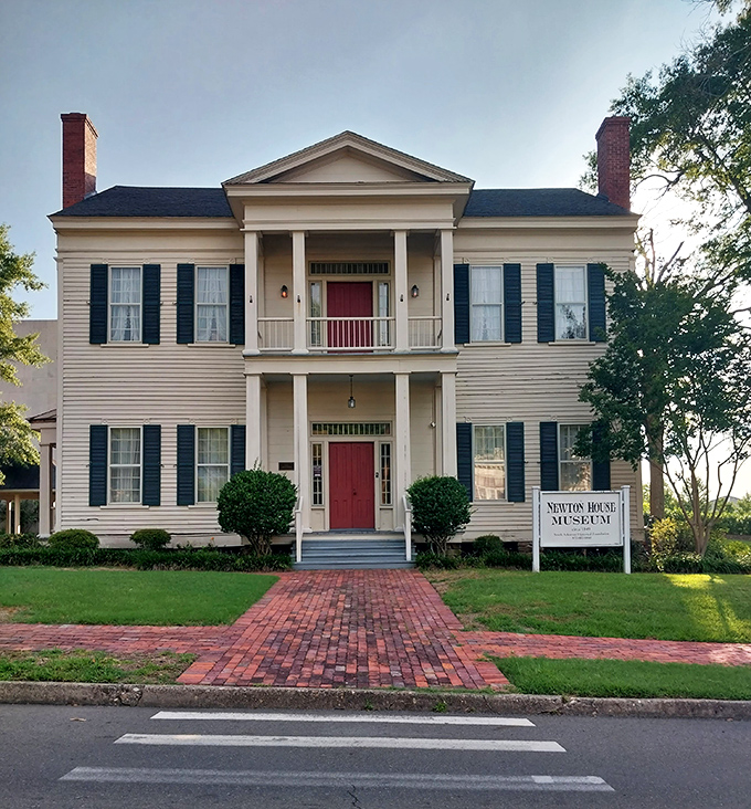 The Newton House Museum doesn't just preserve history—it flaunts it with that classic Southern front porch that practically begs for lemonade.