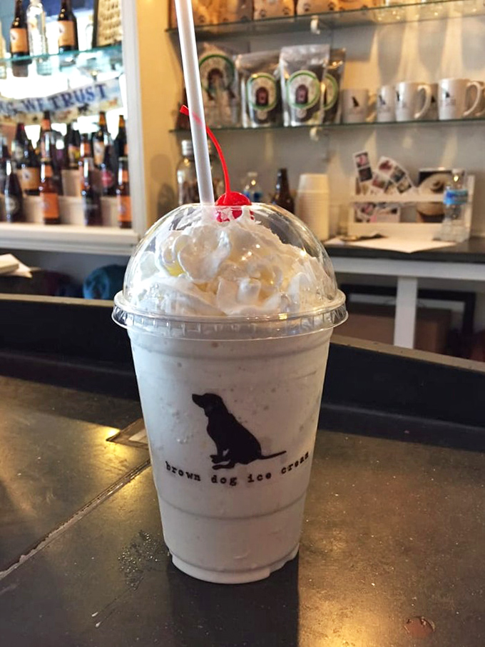 The milkshake that launched a thousand road trips, topped with enough whipped cream to make your cardiologist wince and your inner child cheer.