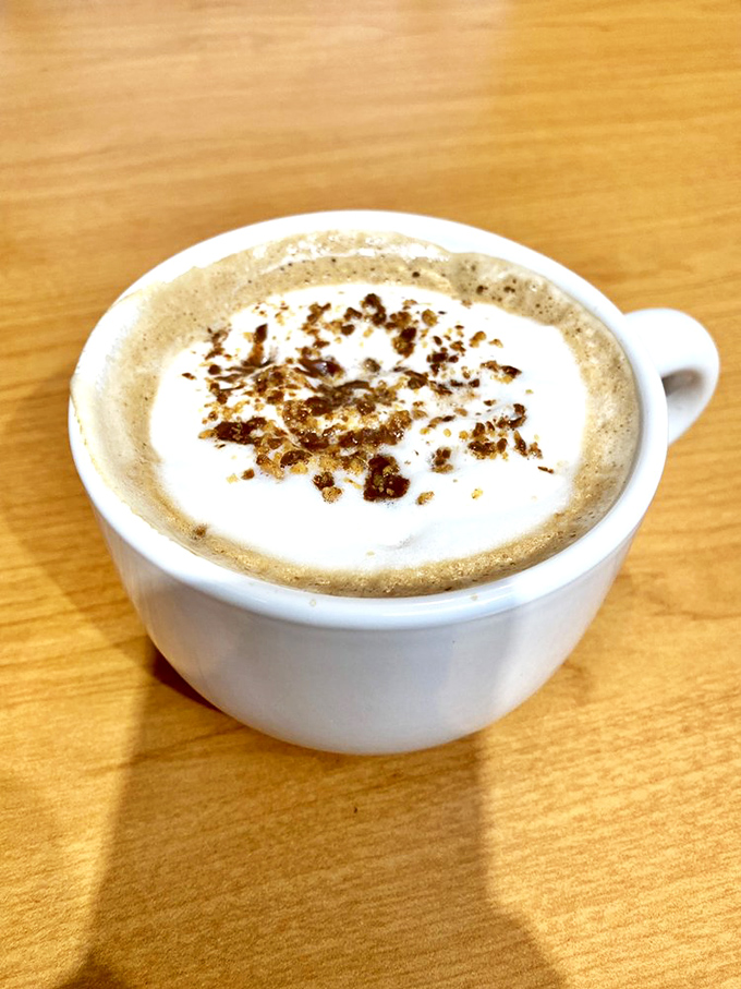 Coffee elevated to dessert status&mdash;this cappuccino doesn't just wake you up, it gives you a reason to stay awake. 