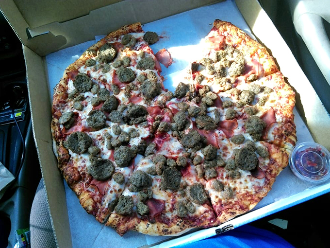 Even in a hot dog joint, their pizza demands respect&mdash;proving The Dog House isn't a one-trick pony but a full culinary carnival.