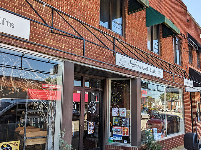 Sophie's Cork & Ale brings a touch of sophistication to Lexington's food scene, perfect for when you need a wine break between barbecue stops.