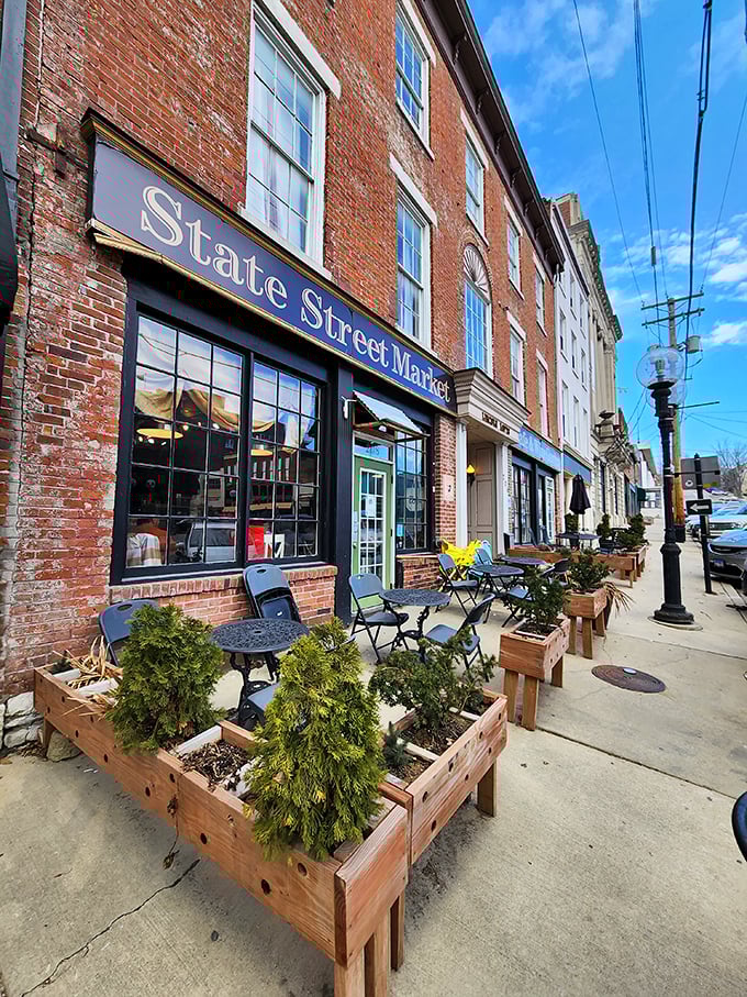 State Street Market invites sidewalk lounging and casual conversation&mdash;the kind of place where coffee and community blend perfectly without premium pricing.