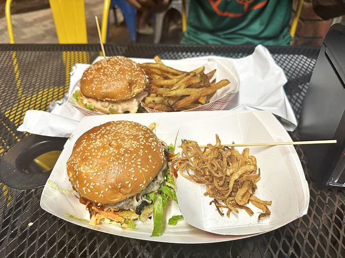 The Southern Belle brings charm and spice together like a culinary debutante ball. That BBQ sauce should win a pageant.