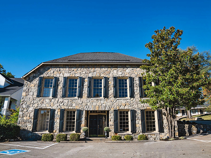 Toogie's Table occupies this gorgeous stone building, proving that sometimes the most elegant settings house the most comforting Southern food.