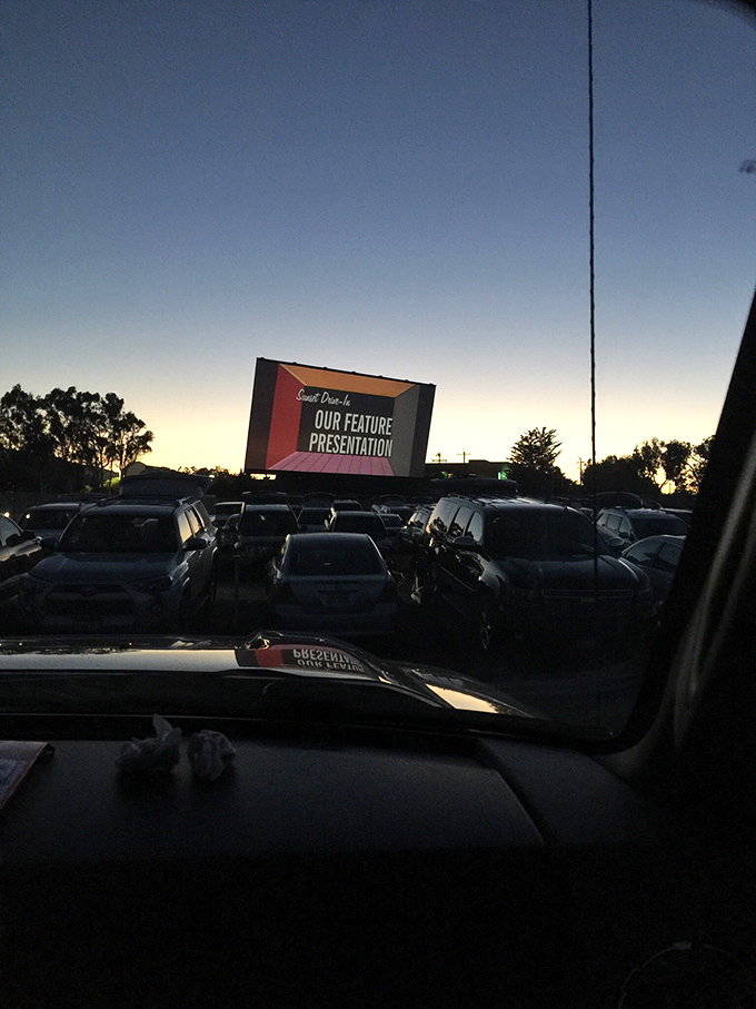 "Our Feature Presentation" glows against the twilight sky&mdash;four words that still trigger Pavlovian excitement in movie lovers everywhere.