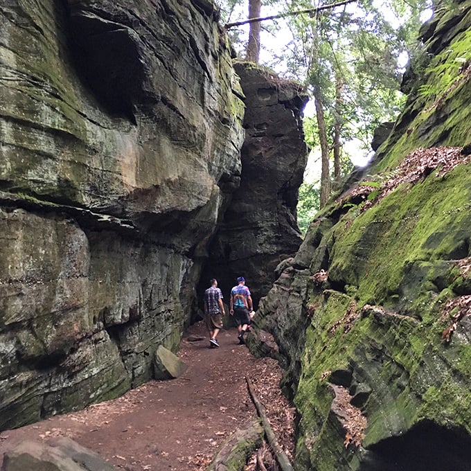 The ultimate social distancing since before it was trendy. These natural corridors make six feet apart feel like an adventure, not a requirement.