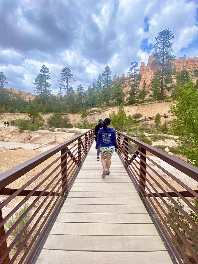 Walking this bridge feels like crossing into another world&mdash;one where geology replaces special effects and nature is the ultimate set designer.