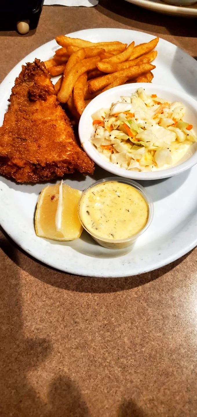 This isn't just fried fish&mdash;it's a Midwest vacation on a plate, complete with crispy coating, tangy slaw, and fries worth fighting over.