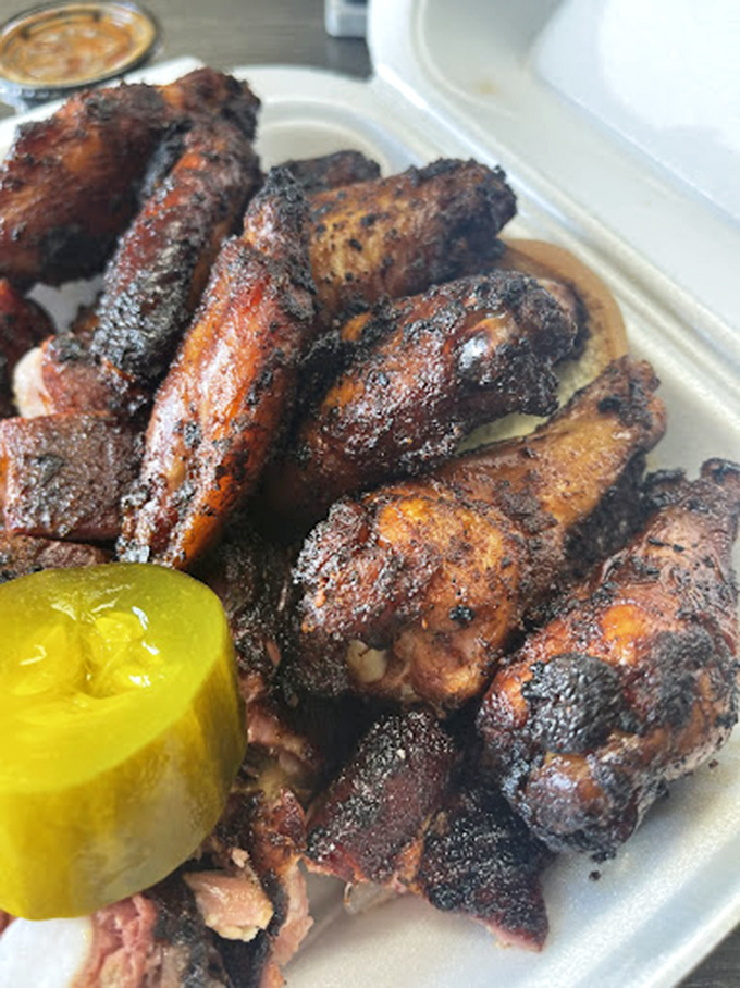 Smoked chicken that have clearly been introduced to fire and smoke properly &ndash; like they went to finishing school for delicious poultry.