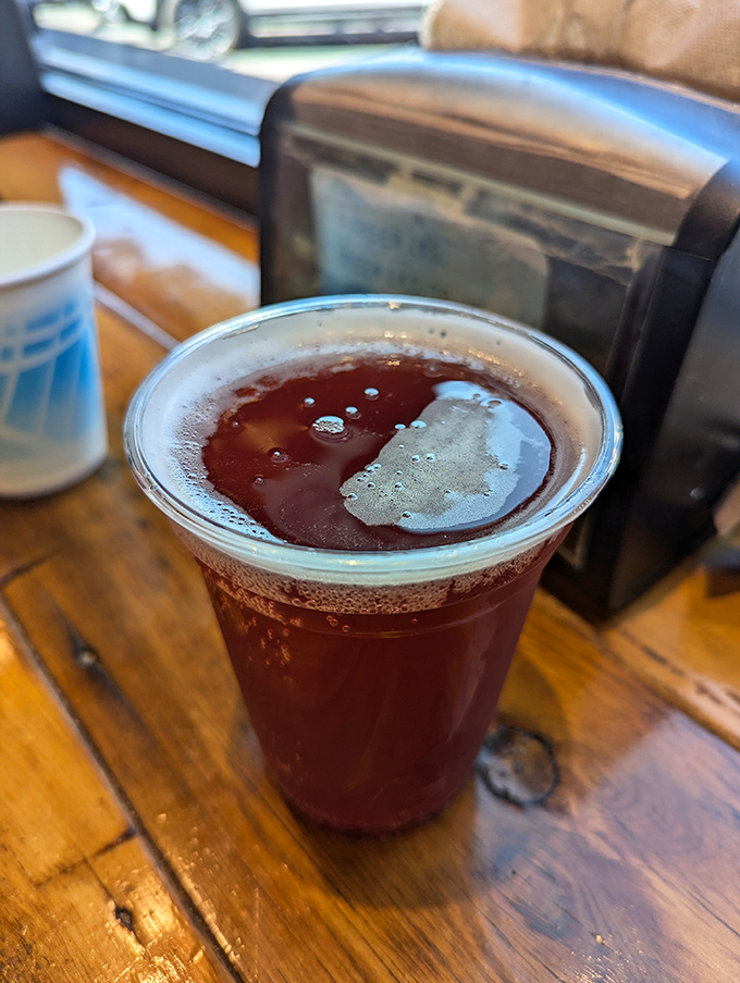 Craft beer: The perfect companion to a serious sandwich. This amber beauty complements Planker's offerings like Astaire to Rogers. 