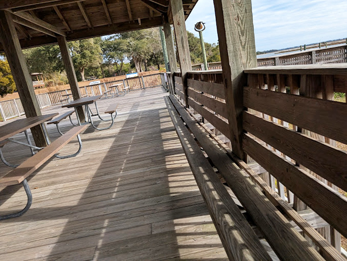 The perfect picnic shelter doesn't exi&mdash; Oh wait, here it is, ready for sandwiches with a side of spectacular views.
