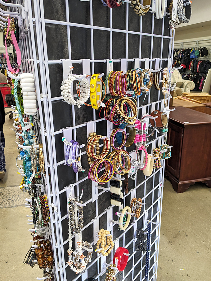 Jewelry displays transform forgotten accessories into tomorrow's statement pieces. That beaded bracelet could be your next conversation starter at dinner parties.