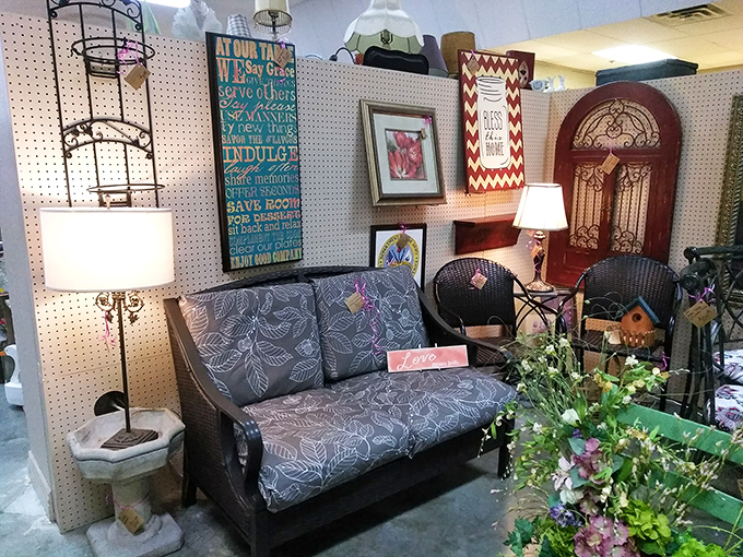 This isn't your average living room setup&mdash;it's a time capsule where Mid-century meets modern tastes with a dash of whimsy.