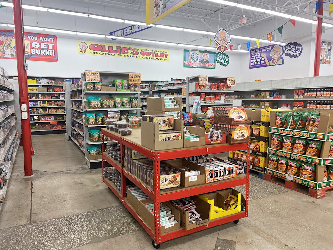 The snack motherlode! Colorful boxes and familiar logos beckon like old friends at a reunion where everyone's surprisingly affordable.