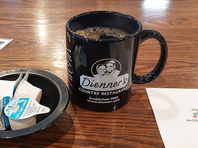 That coffee mug isn't just holding your morning brew—it's holding the promise of a day well-started in Lancaster County's comfort food paradise.