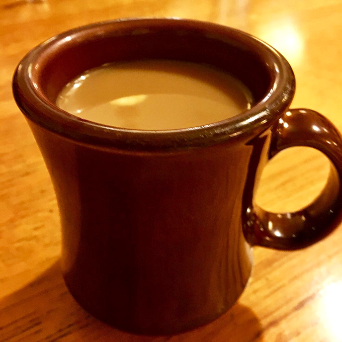 In a world of fancy coffee concoctions, there's something profoundly satisfying about a simple mug of diner coffee that means business.