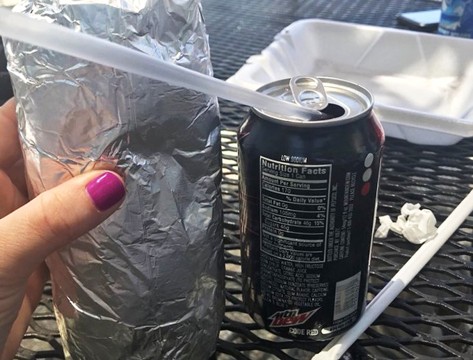 The ultimate companion. Nothing cuts through burrito bliss like an ice-cold soda&mdash;the relationship counselor of food pairings.