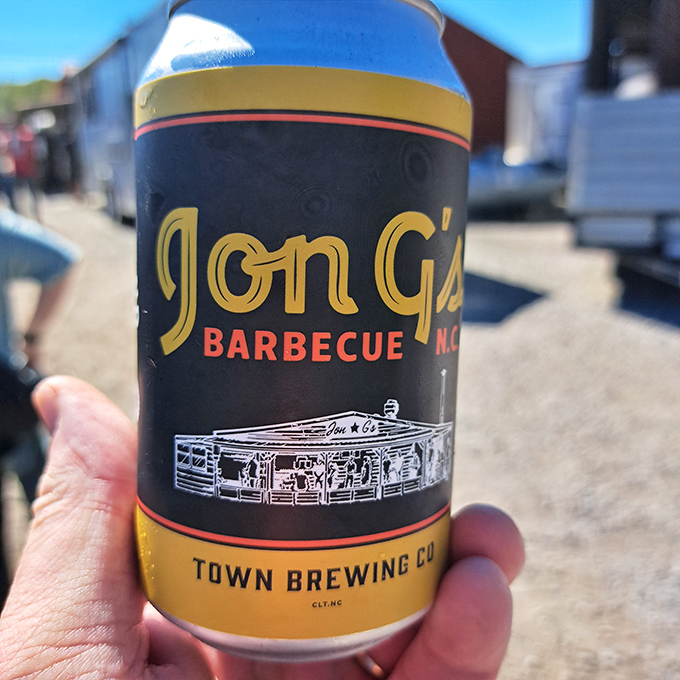 Even the beverages at Jon G's pay homage to the craft&mdash;a collaboration with local brewers that proves great BBQ deserves equally thoughtful liquid accompaniments.