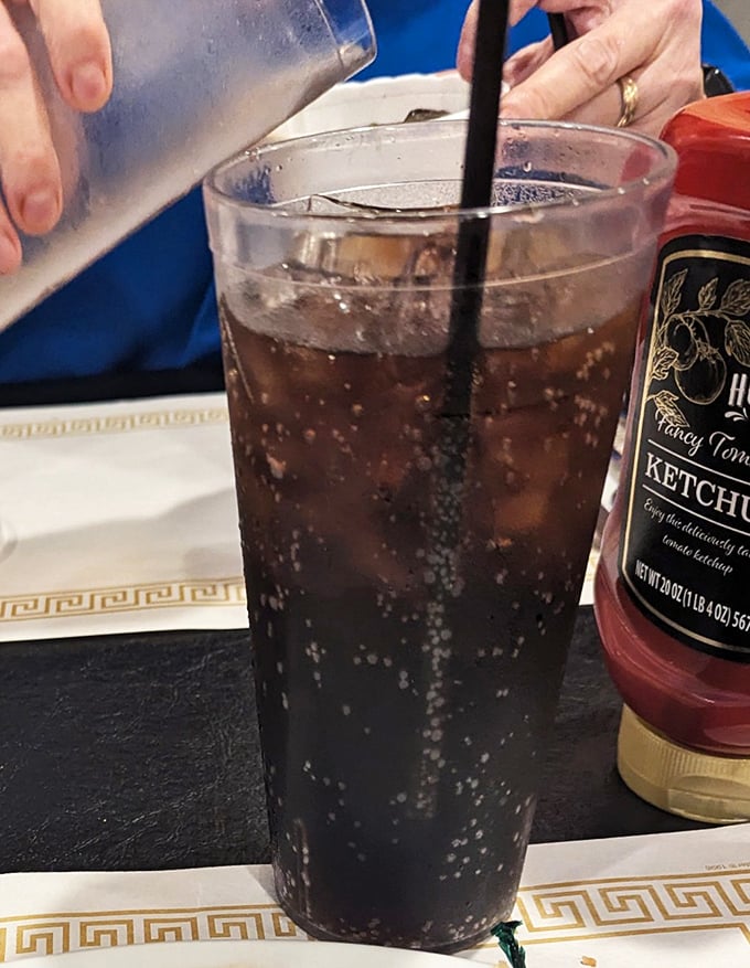 In the South, a properly served fountain drink isn't just a beverage—it's hospitality in liquid form. The condensation tells you it's exactly the right temperature.