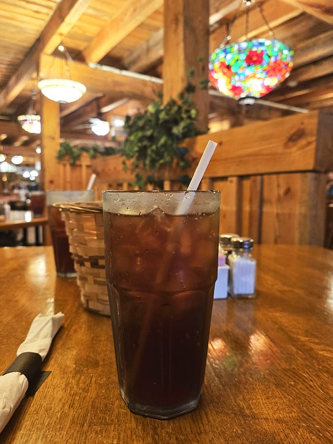 That sweet tea isn't just a beverage; it's practically an official state religion in these parts, served in glasses tall enough to baptize your thirst.
