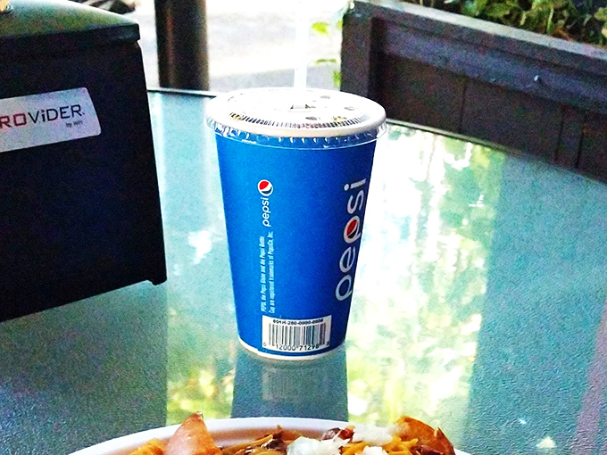 Even the drinks come with a side of nostalgia. Nothing washes down extreme burgers quite like a classic soda on a sunny Oregon afternoon.