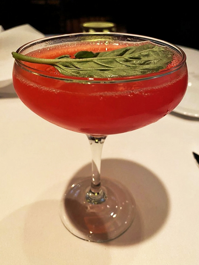 A cocktail this vibrant doesn't just quench thirst&mdash;it announces its presence like a Broadway diva taking center stage, complete with herbal garnish.