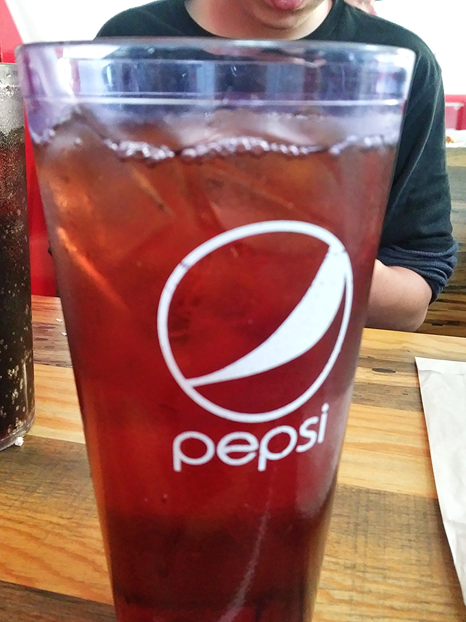 Sweet tea in a Pepsi glass&mdash;the unofficial state beverage of North Carolina, served in portions that could hydrate a small village.