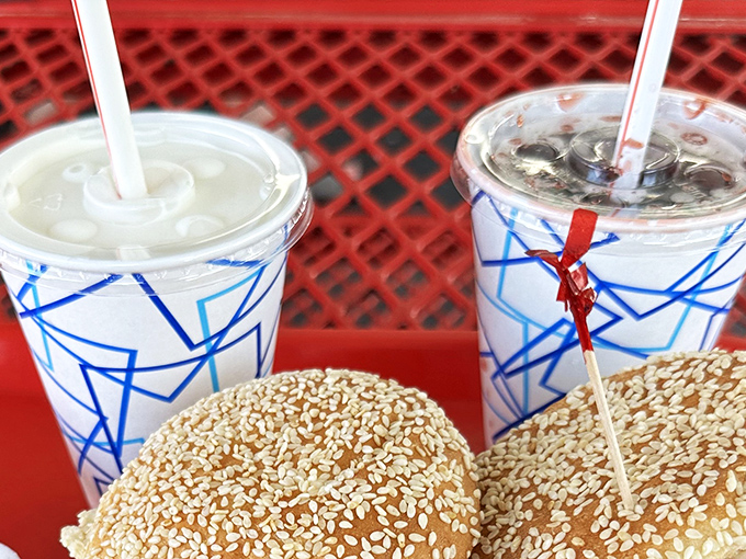 Milkshakes so thick they defy gravity and challenge straws to a duel&mdash;served in cups that haven't changed their look since Eisenhower was in office. 