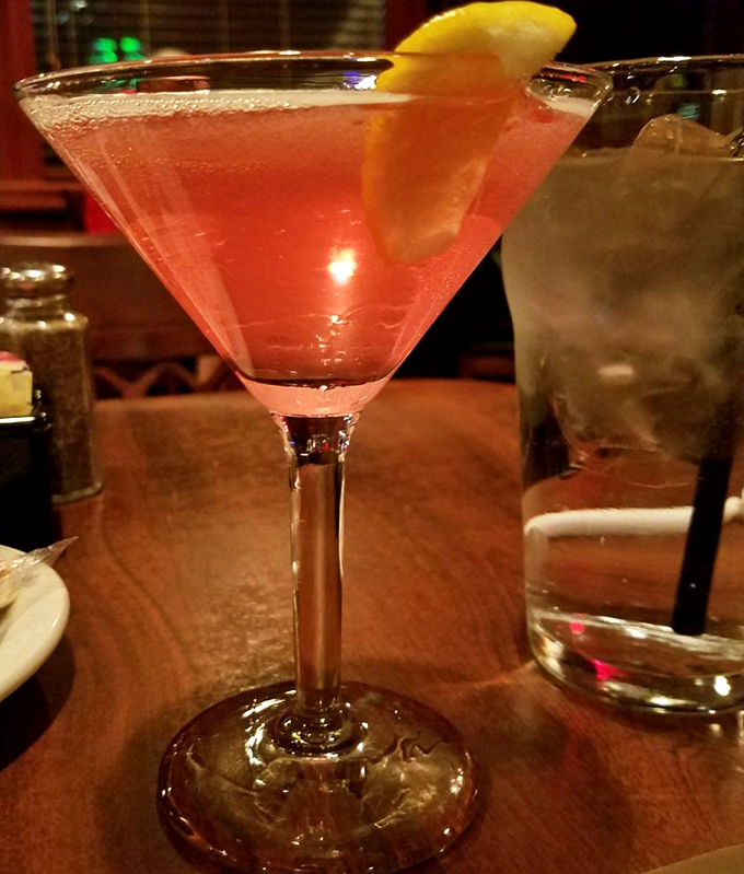 The cocktail program might be old-school, but there's something eternally right about a proper martini served in a grown-up glass at a proper grown-up restaurant.