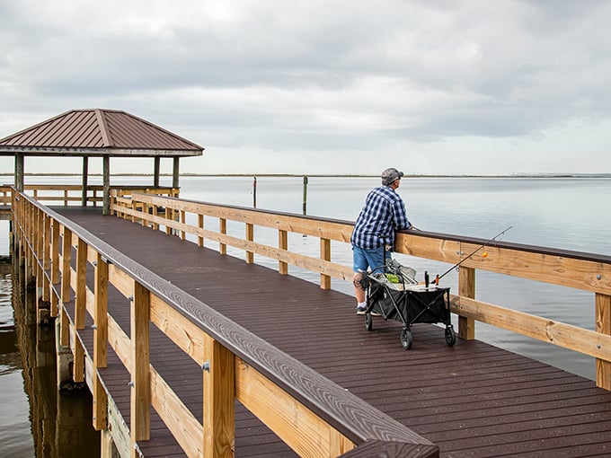 Local fishing piers prove the old adage: the worst day fishing in Ocean Springs still beats the best day at the office. 