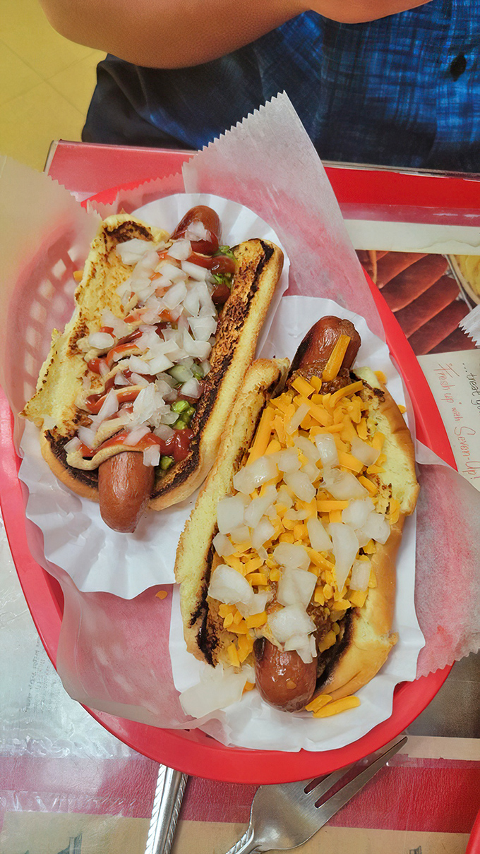 Two dogs, two different personalities. Like fraternal twins raised in the same household, they share DNA but express themselves differently.