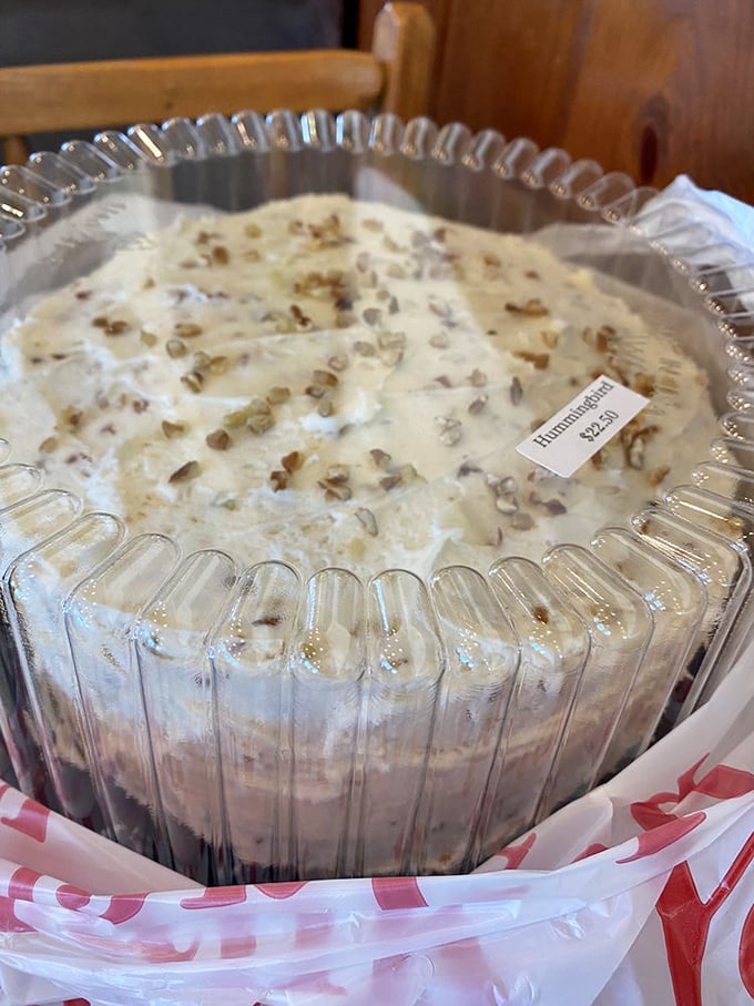 Banana cream pie with crumble topping that makes you wonder why we waste time on lesser desserts when this level of perfection exists.