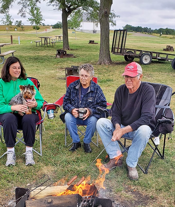 Campfire conversations and four-legged friends&mdash;the timeless ingredients of camping memories that no smartphone can replicate.