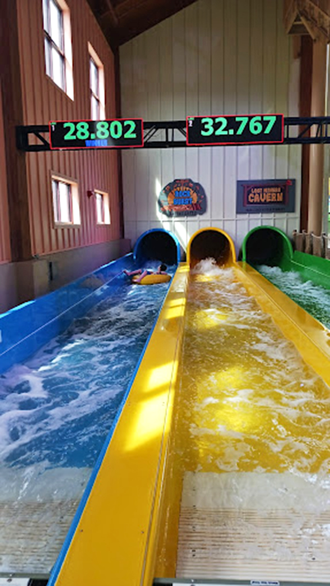Racing slides with digital timers &ndash; where family vacations transform into Olympic-level competitions and bragging rights are the most coveted souvenir.