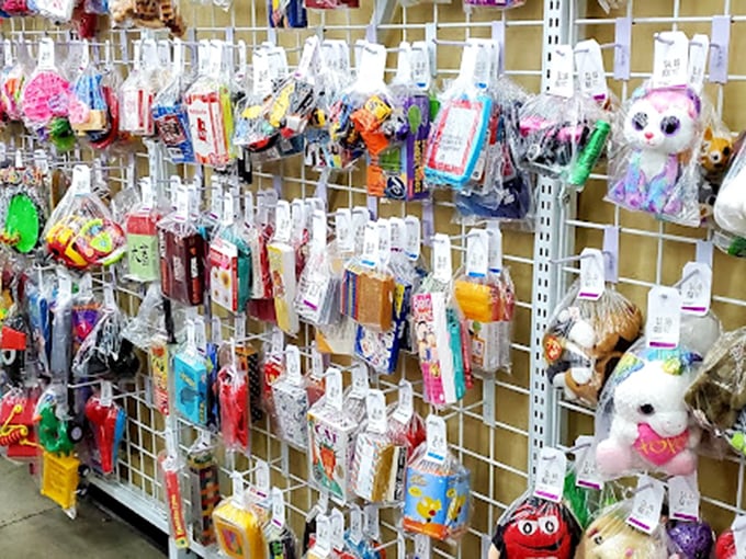 Colorful chaos for the young and young-at-heart. These toys have stories to tell &ndash; and new adventures to embark on with their next owners.