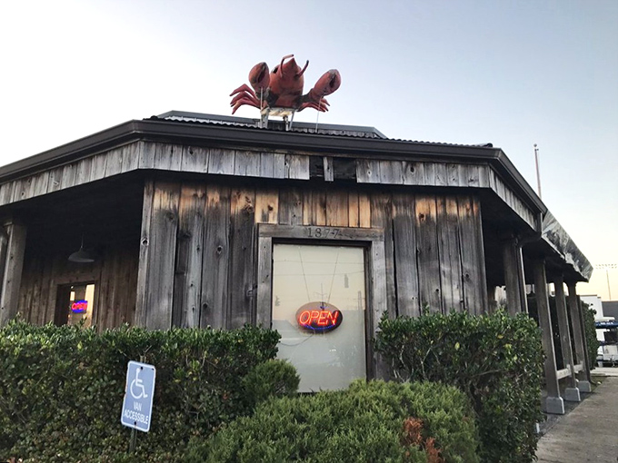 That giant crawfish on the roof isn't compensation &ndash; it's truth in advertising for the treasures within.