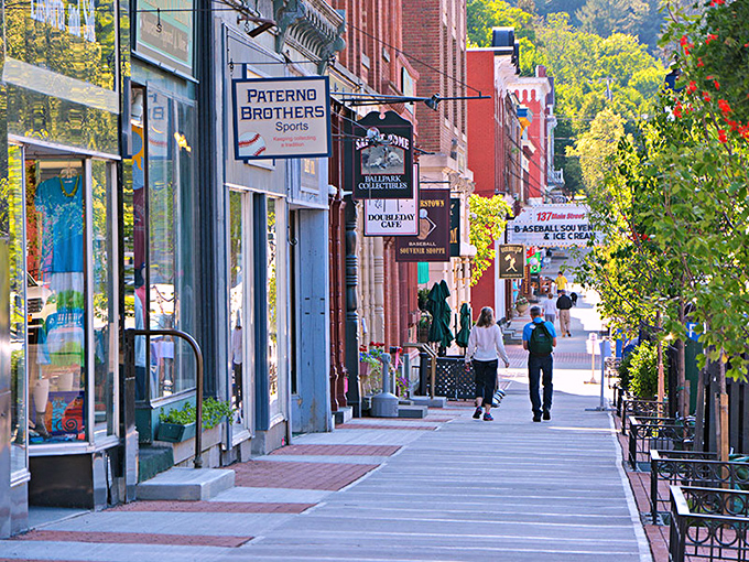 Cooperstown's charming storefronts lead to America's favorite pastime and surprisingly reasonable living costs.