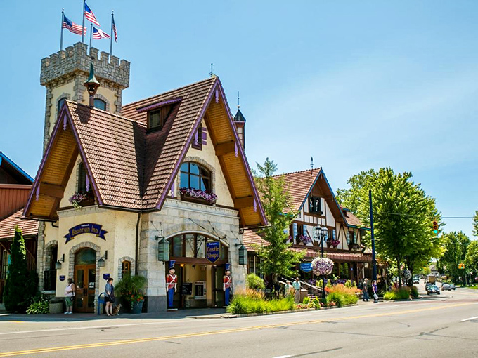 Frankenmuth's Bavarian architecture isn't just for tourists &ndash; locals enjoy this storybook setting while paying decidedly non-fairytale housing prices.